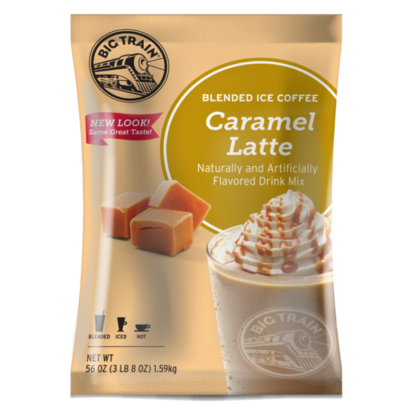 Big Train Blended Ice Coffee Caramel Latte (3.5 lbs)
