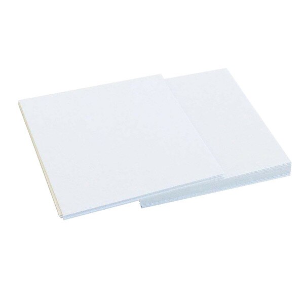 10" Square White Twinwall Plastic Corrugated Board 4mm (25 pcs)