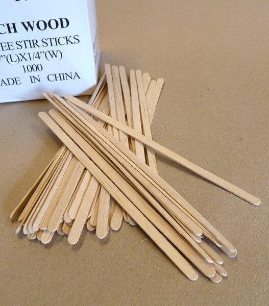 Wooden Stir Stick 7"