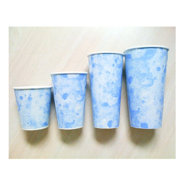 12 oz Cold Paper Cup Snowflake (1000 pcs)