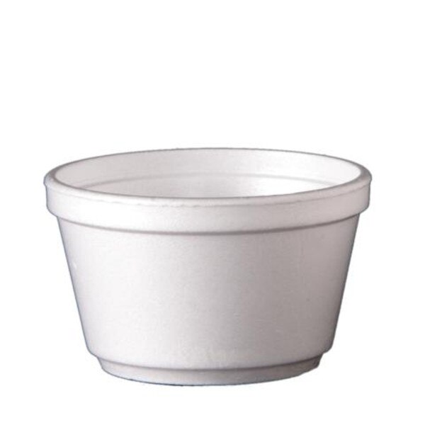 Dixie 8 oz Foam Container (500 pcs)