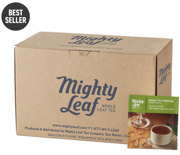 Mighty Leaf Green Tea Tropical (100 ct)