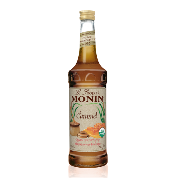 Monin ORGANIC Caramel Syrup 750mL