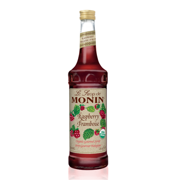 Monin ORGANIC Raspberry Syrup 750mL