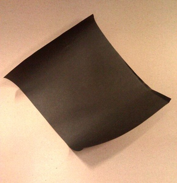 8" x 30" Black Steak Paper (1000 pcs)